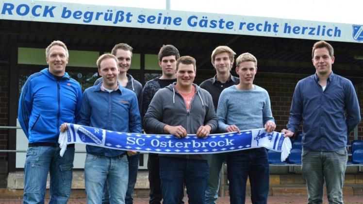 Fußballabteilung des SC Osterbrock mit sieben