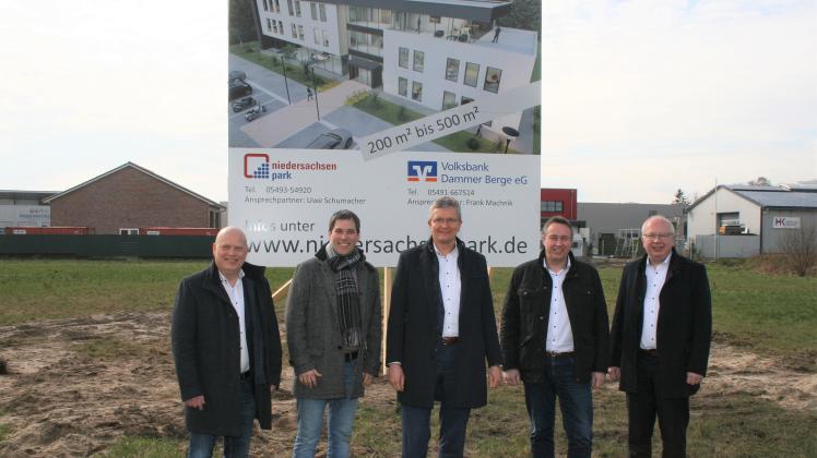 Volksbank Dammer Berge baut Bürocenter im Niedersachsenpark