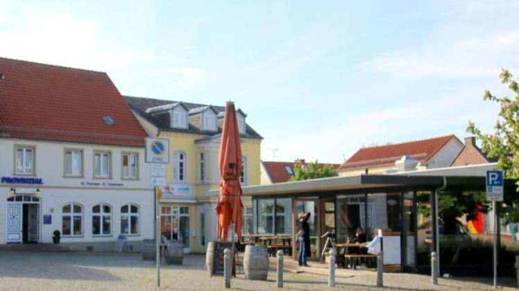Lösung für Außengastronomie auf dem Fiede-Kay-Platz in Bredstedt