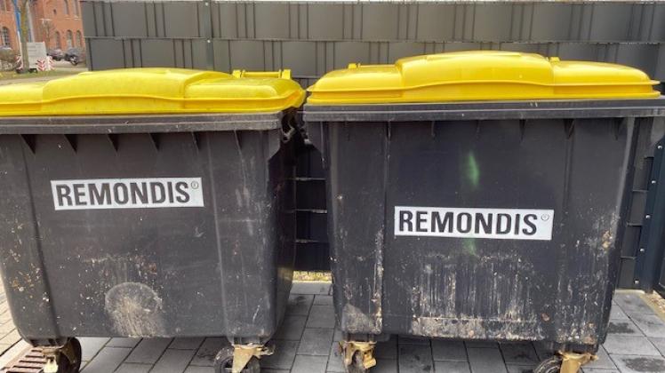 Lingen: Remondis liefert verdreckte Gelbe Tonnen an Firma