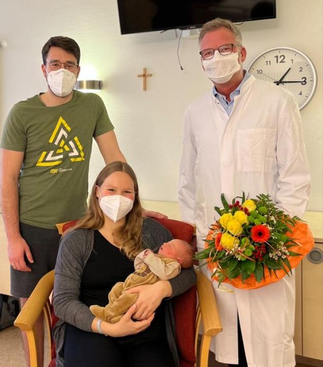 Rekord im Klinikum Melle: Levi ist das 1000. Baby in diesem Jahr