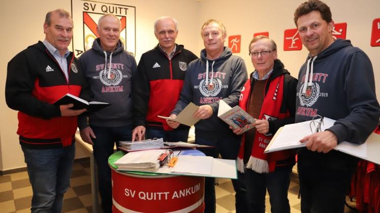 100 Jahre SV Quitt Ankum - Vereinschronik in Arbeit