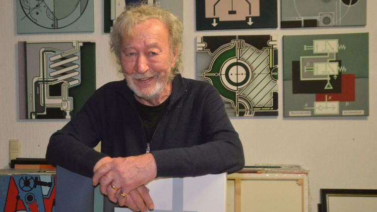 Maler Michael Mattern aus Itzehoe hat Corona gut genutzt | SHZ