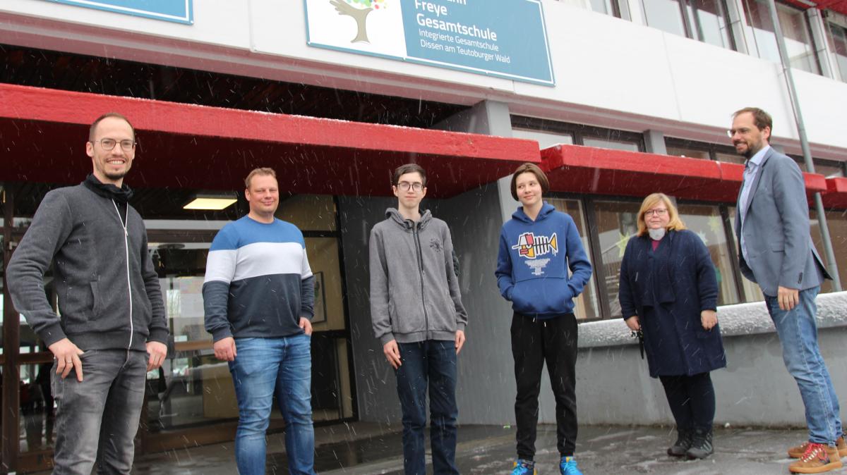 Erste Schüler aus der Ukraine in Gesamtschule Dissen