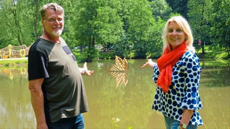 Bad Iburger Künstler Axel Buschmann ist auf der Laga