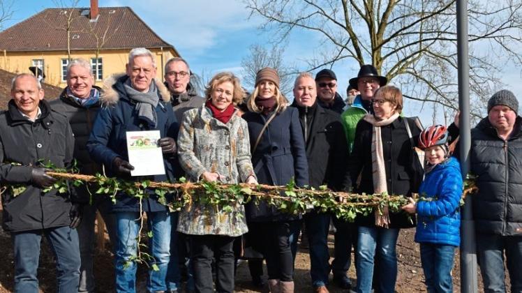 „Pomarium Iburgensis“ am Bad Iburger Burgberg