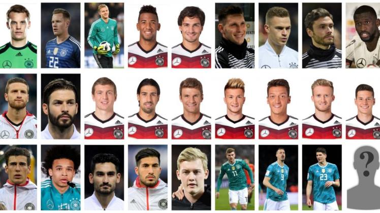 WM 2018: Diese Kader schickt die Redaktion nach Russland
