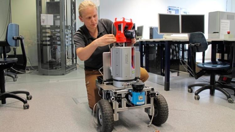 Hightech von morgen: Haselünnerin entwickelt Laser-Roboter