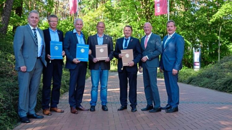 Meppen: Vier Obermeister des Handwerks