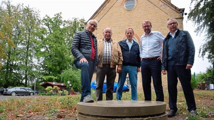 Brunnen an der Diedrichsburg in Melle liefert wieder