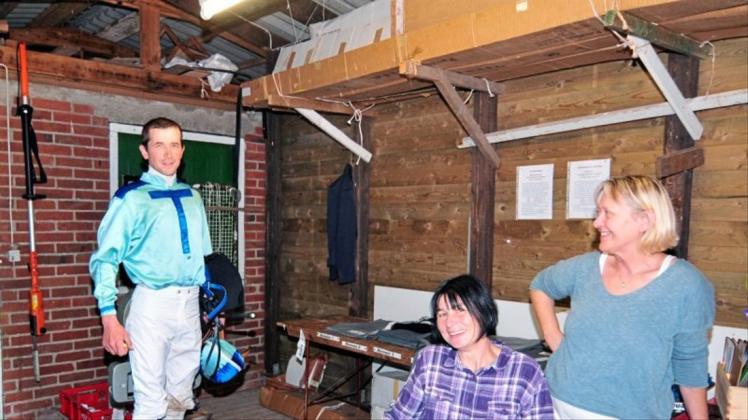 Beim Pferderennen in Quakenbrück kommt es auf das Gewicht