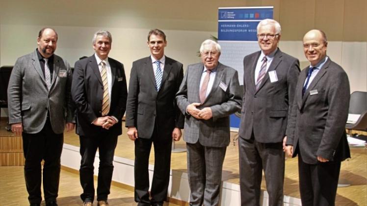 Bernhard Vogel in Lingen: Wollte immer nah an den Menschen