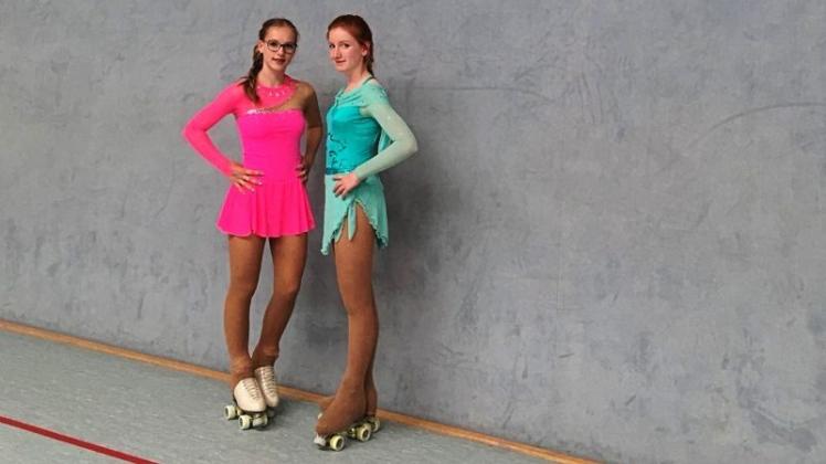 Marie Hülsemeyer und Talina Timmer vom DTV