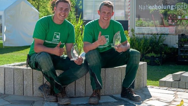 Ganderkeseer Galabau-Azubis holen Platz