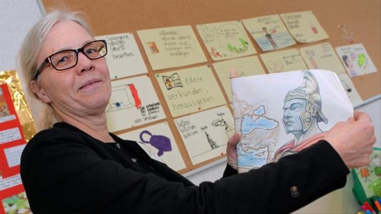 Wissen Sie das? Lehrerin des Meller Gymnasiums fragt Latein