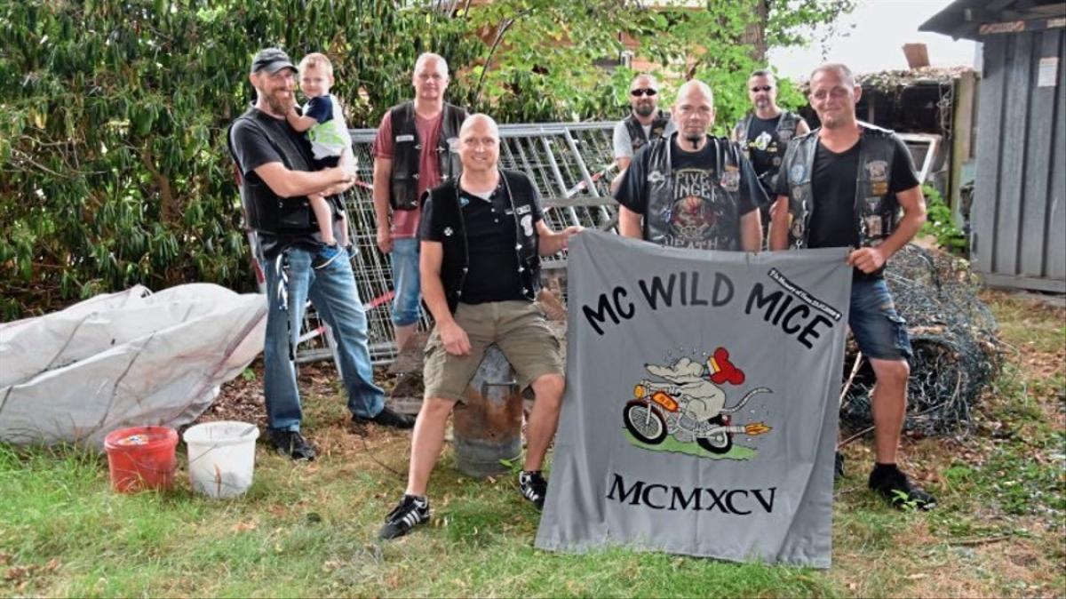 Herbrumer Motorradclub sammelt Schrott für den guten