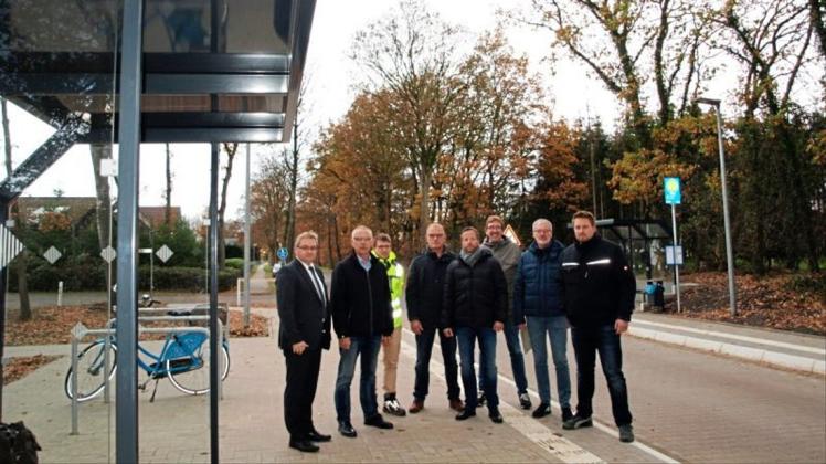 Bushaltestelle in Lehrte fertiggestellt