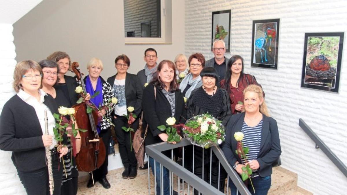 Ausstellung im Rathaus Herzlake mit 13