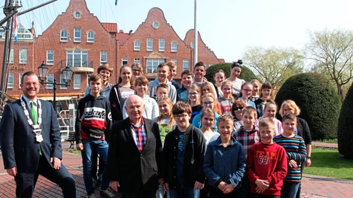 Polnische Schüler zu Gast in