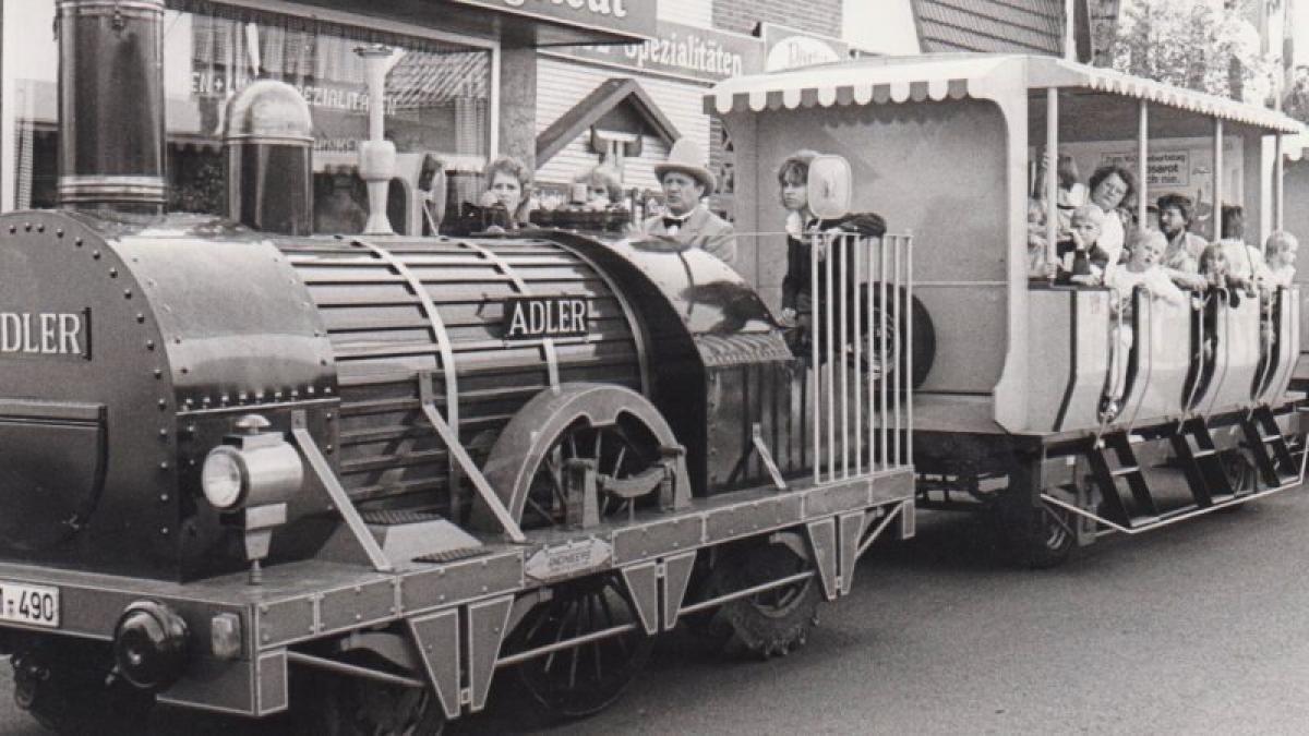 1985: Eisenbahnromantik mit der Lok