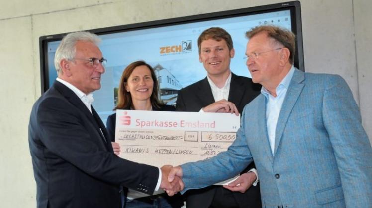 Zech in Lingen spendet 6500 Euro für | NOZ