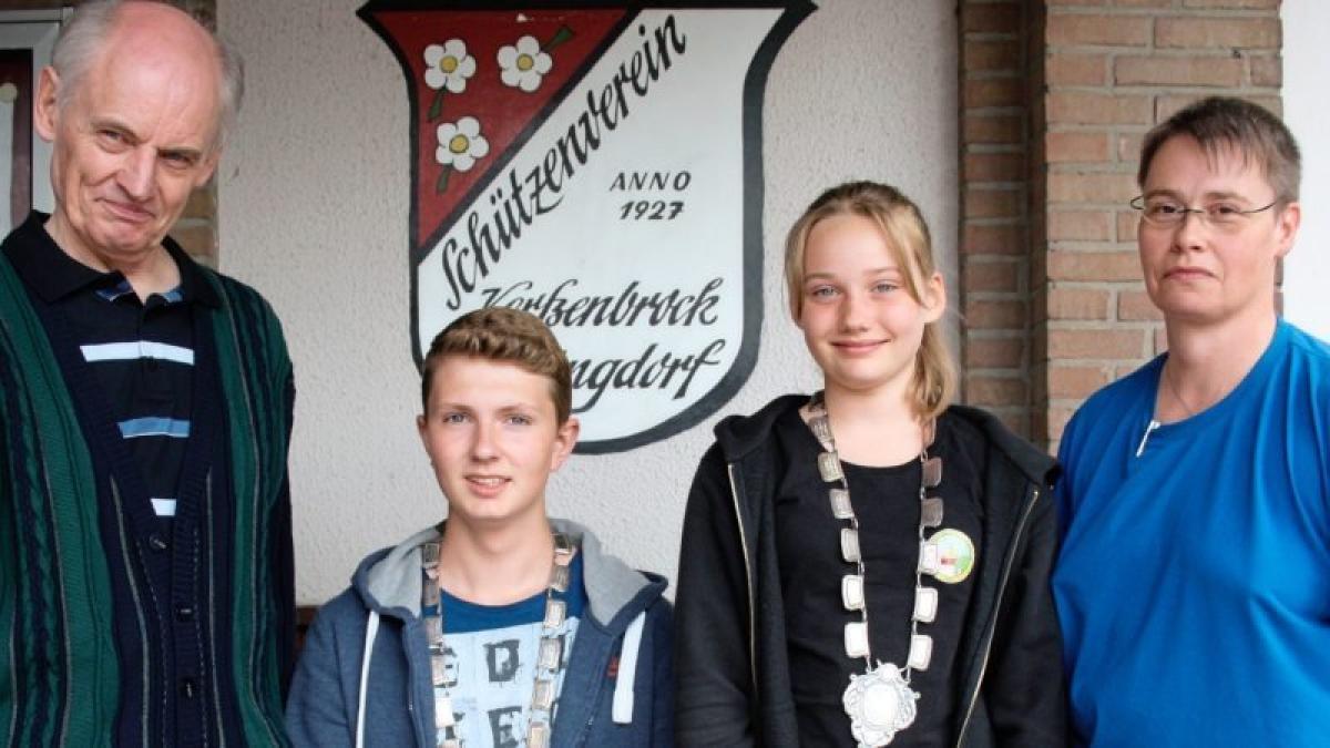 Neues Kreisjugendkönigspaar im Schützenkreis
