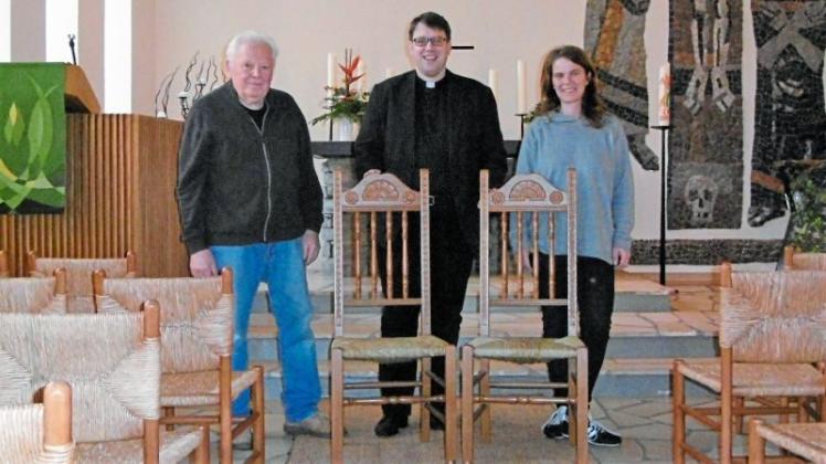 Hochzeitsstühle für St. Johannis Kirche in