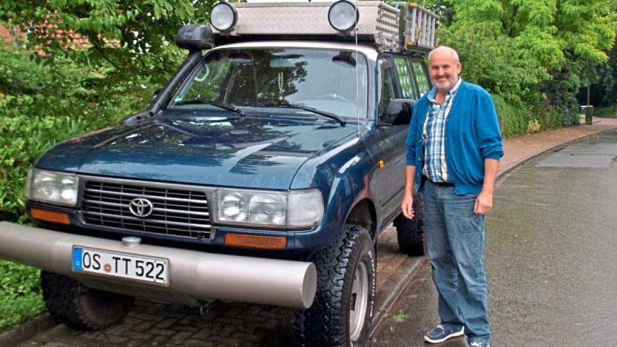 Karl Schäffer aus Melle will bis nach China