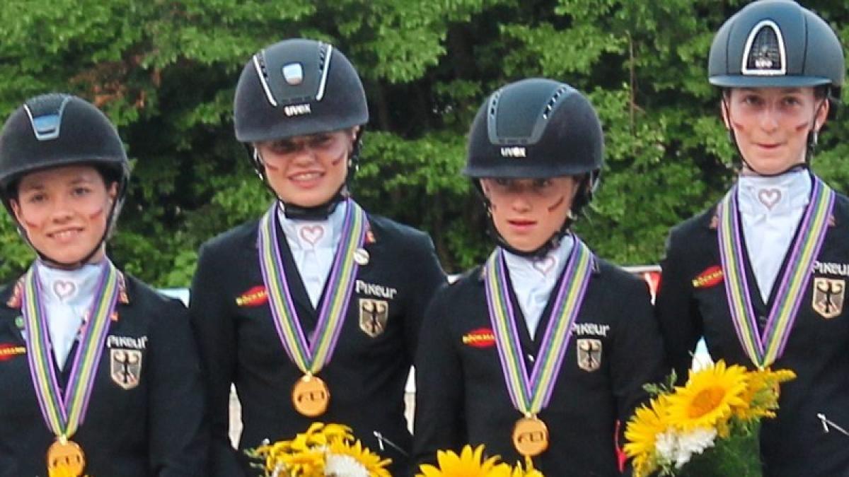 EM-Gold für Dressur-Nachwuchs Anna