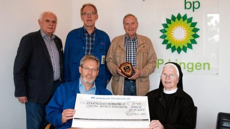 BP Lingen spendet 10.400 Euro an | NOZ