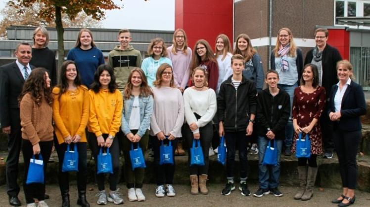 Salzbergen feiert 20 Jahre Schüleraustausch mit