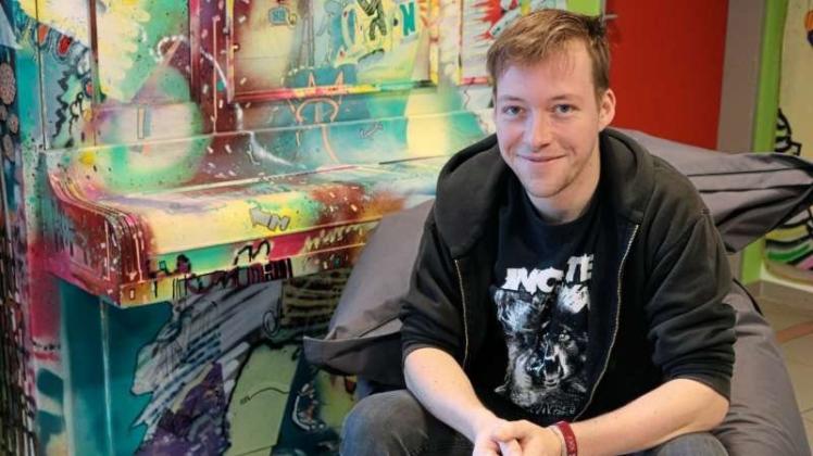 Felix Arentzen leitet den Treff im Ort in Bad