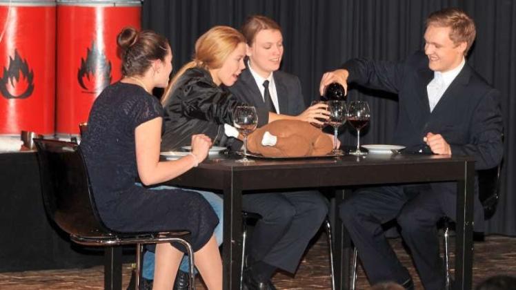 Theater-AG des Haselünner Gymnasiums feiert
