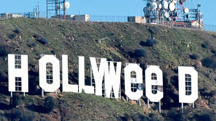 Kiffer-Humor? Hollywood-Schriftzug wird zu | NOZ