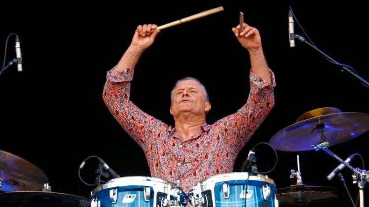 Carl Palmer gibt ein Konzert in der Kulturwerkstatt