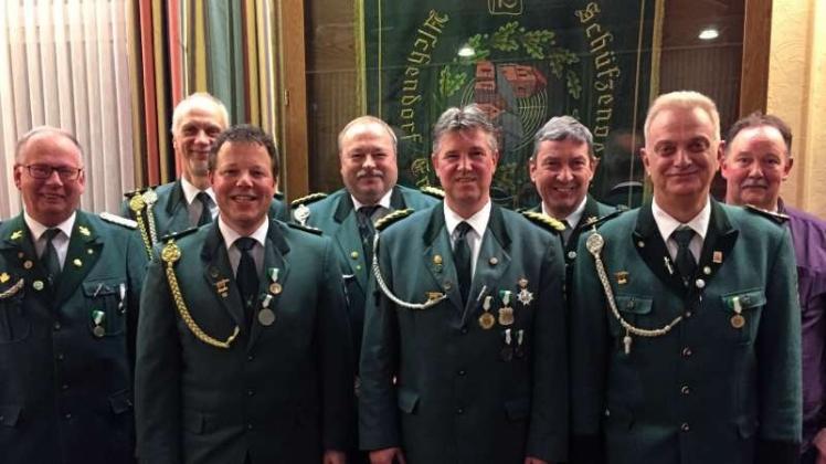 Aschendorfer Schützen ernennen