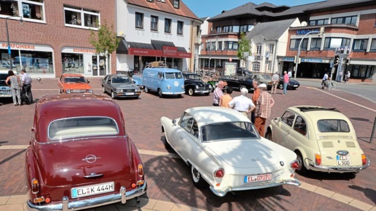 Oldtimerfreunde Emsland zu Besuch in | NOZ