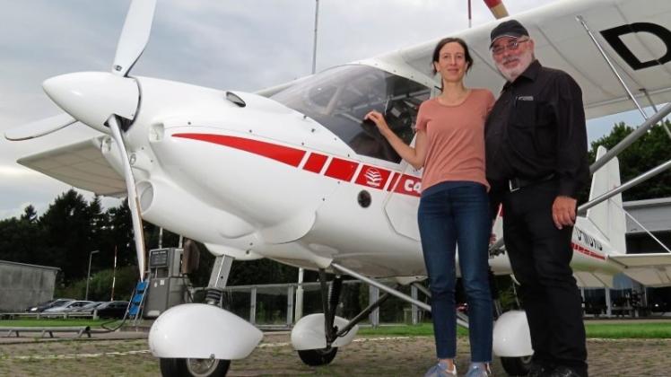 Berlinerin mit aufregenden Soloflügen über