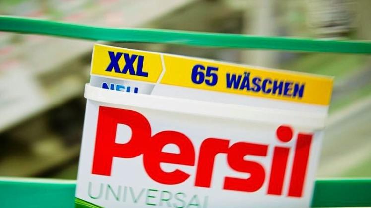 Klebstoff und Persil lassen Henkel
