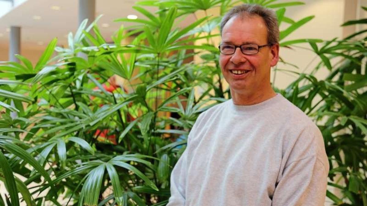 Seit 26 Jahren als Gärtner im Klinikum