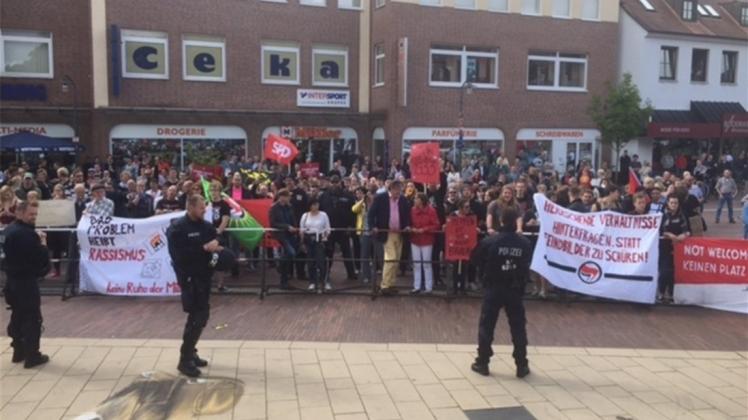 Ticker zum Nachlesen: Polizei sichert AfD-Kundgebung in