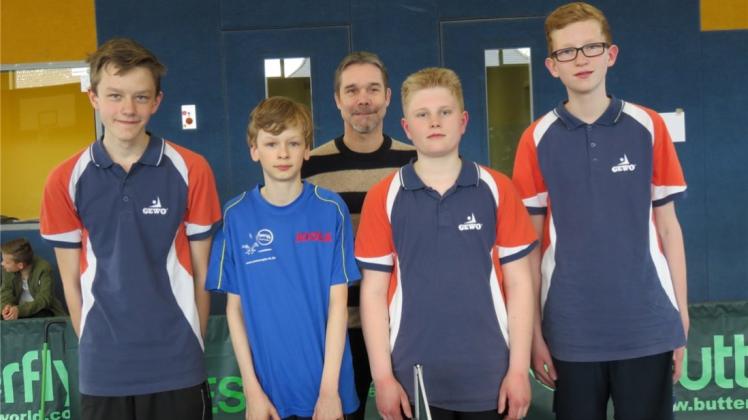 Tischtennis-Kreisrangliste: TV Meppen mit zwei