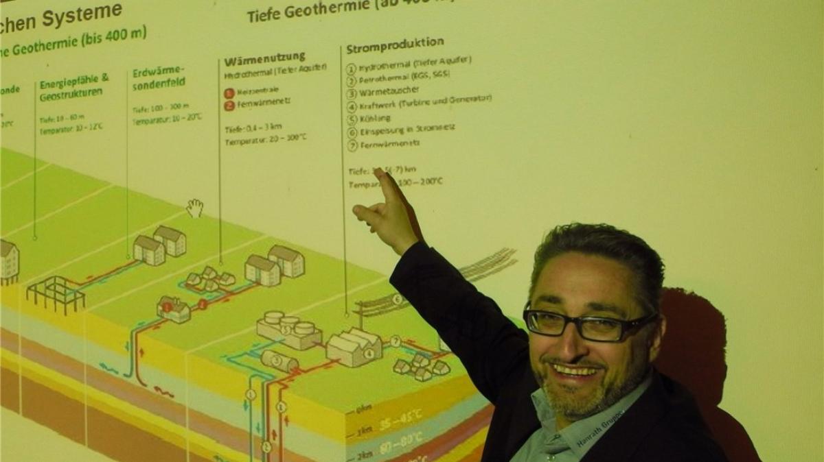 Vortrag über Geothermie in