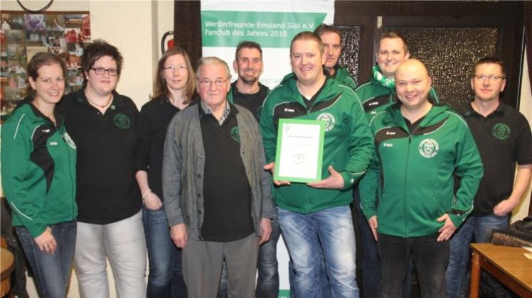 Timmel ist Werderfreund des Jahres im südlichen | NOZ