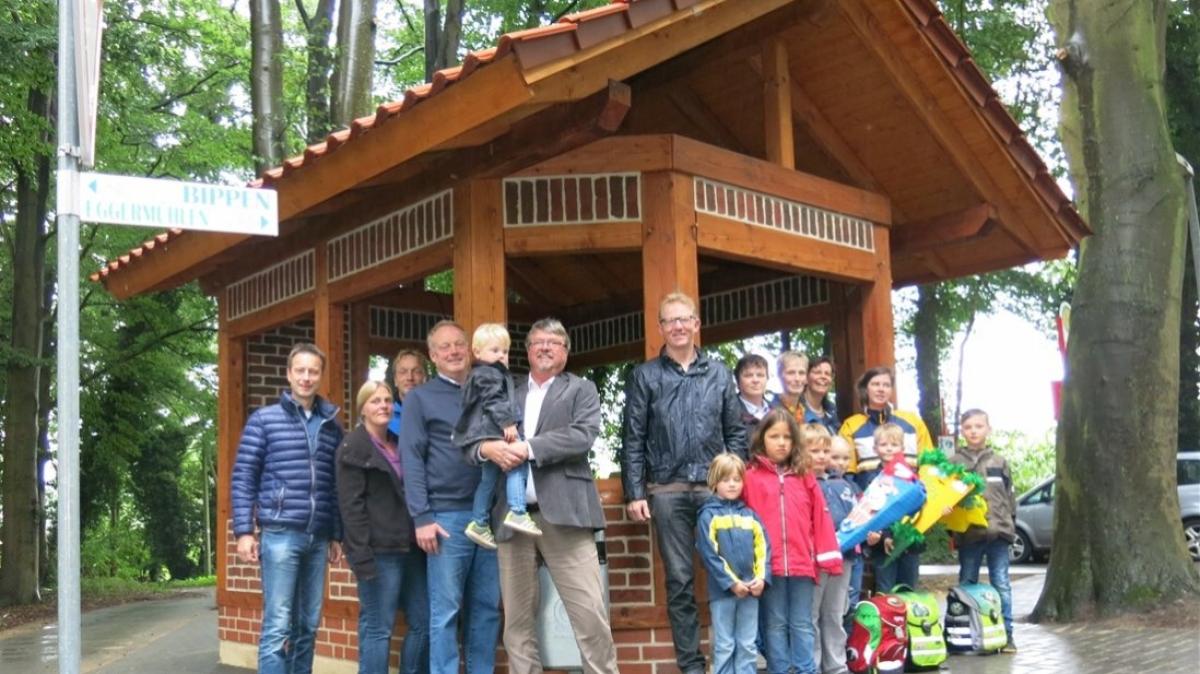 Wartehäuschen in Restrup