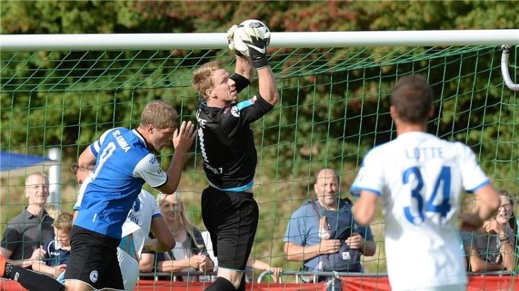 Sportfreunde-Keeper Buchholz im