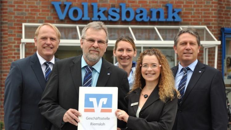 Nach 46 Jahren bei der Volksbank Riemsloh in den