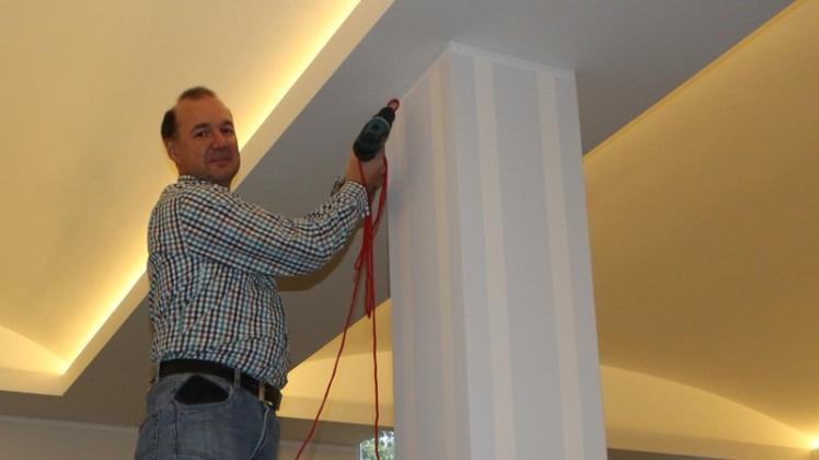 Harald Olthaus aus Lehe lebt Kreativität im Handwerk