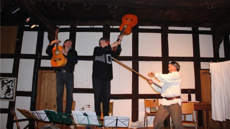 Schrulliger Don Quijote im Bad Essener