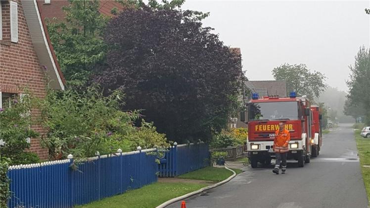 Keller in Haren stand unter Wasser